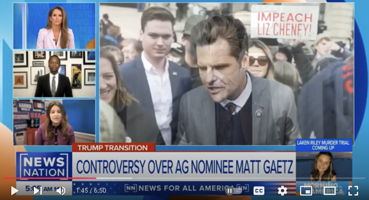 Taryn on NewsNation addressing Trump's picks and the confirmation ...